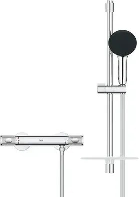 Grohe Precision Feel - Sprchový set s termostatem | 3 proudy | chrom