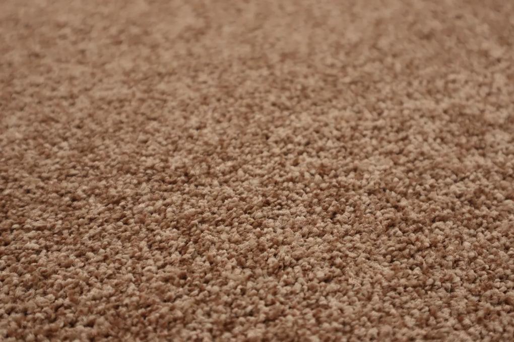 Vopi koberce Kusový koberec Capri měděný kruh - 67x67 (průměr) kruh cm