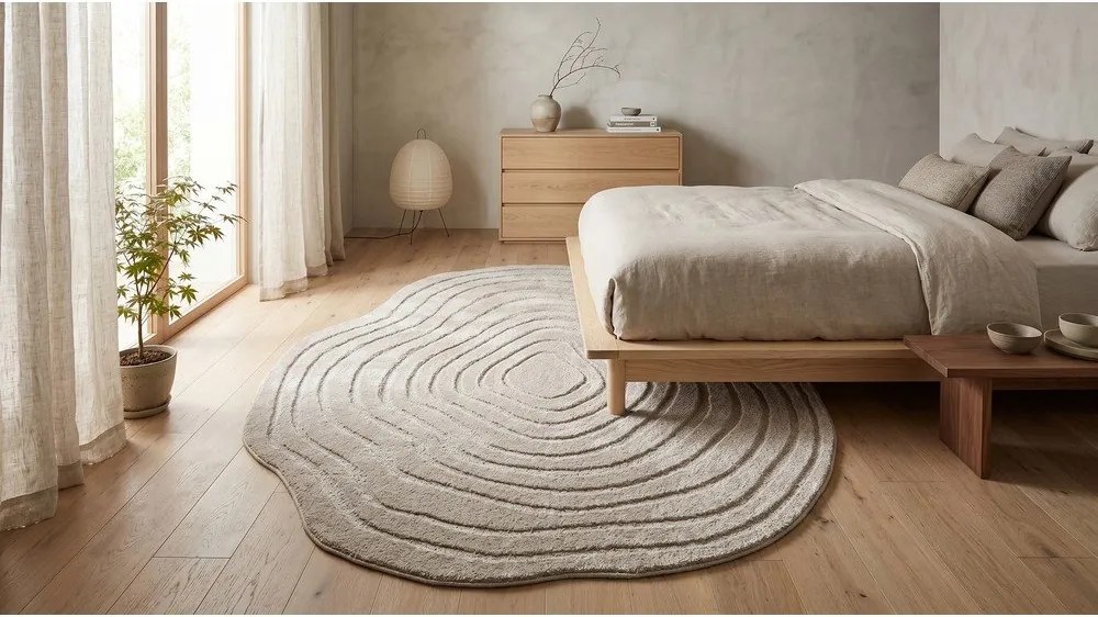 Béžový koberec 160x230 cm Pebble – ESTE