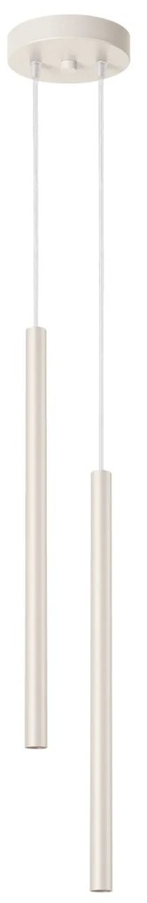 Sollux Lighting Závěsná lampa PASTELO 2 béžová