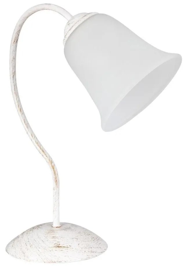 Rabalux 7260 - Stolní lampa FABIOLA 1xE27/40W/230V bílá