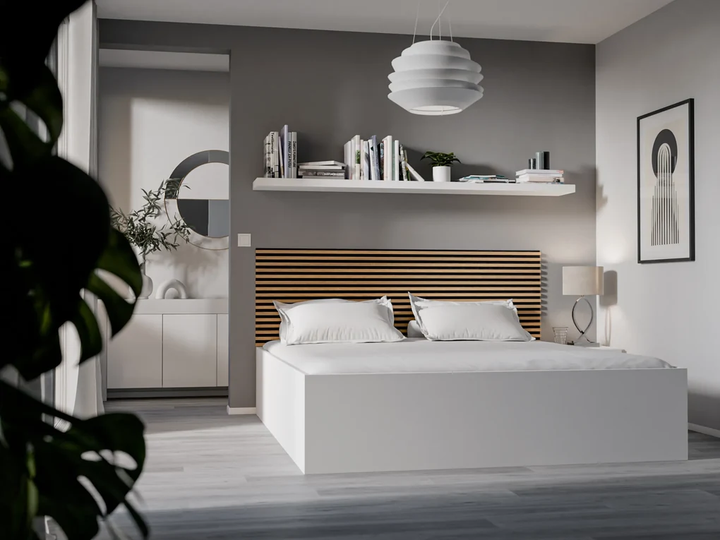 Dekorativní lamelový panel TIMBER, dekor dub Rozměr: 200 x 60 cm | BIANO