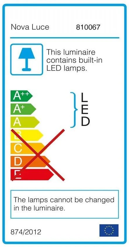 NV 810067 Venkovní nástěnné svítidlo GRAVITY tmavě šedý hliník akrylový difuzor LED 12W 3000K 220-240V rotační IP54 - NOVA LUCE