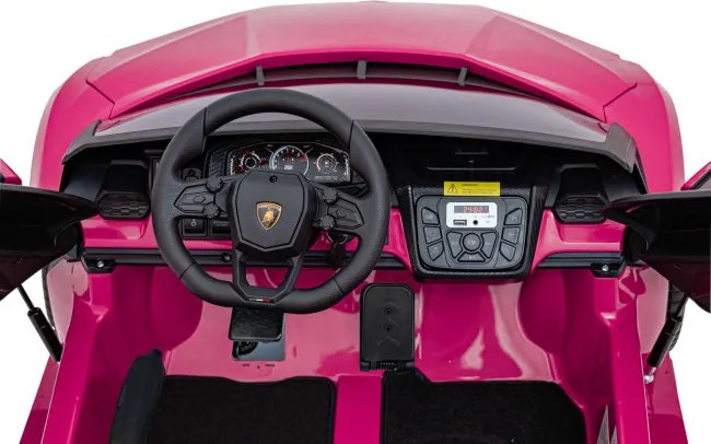 Elektrické autíčko Lamborghini Revuelto XL STRONG růžové
