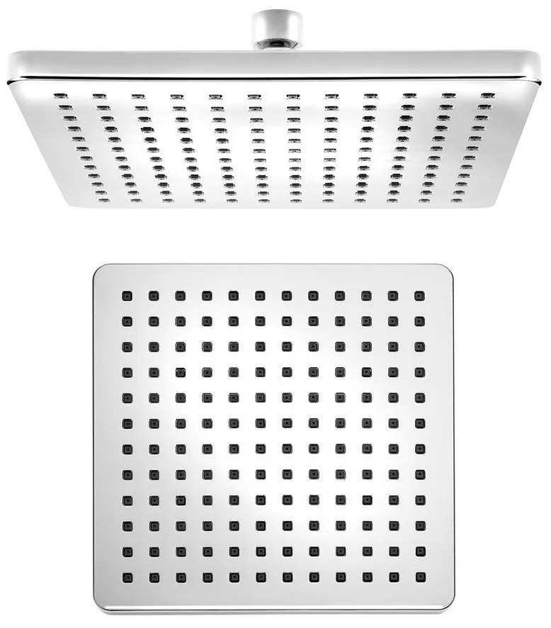Sapho hlavová sprcha 21,6 cm plast chrom SK816