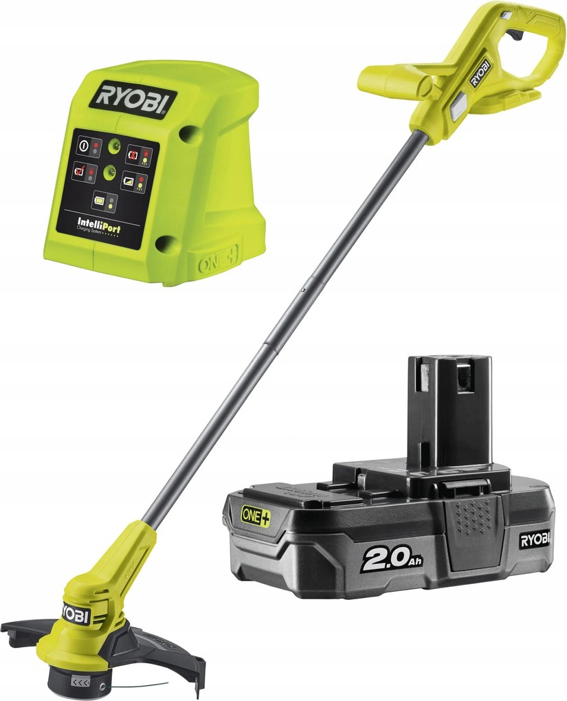 Ryobi Akumulátorová Křovinořezová Sekačka Vyžínač 23 cm RY18LT23A-120+2Ah One+
