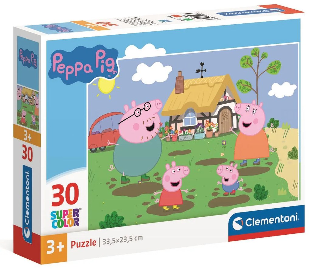 Clementoni - Puzzle 30 Prasátko Peppa