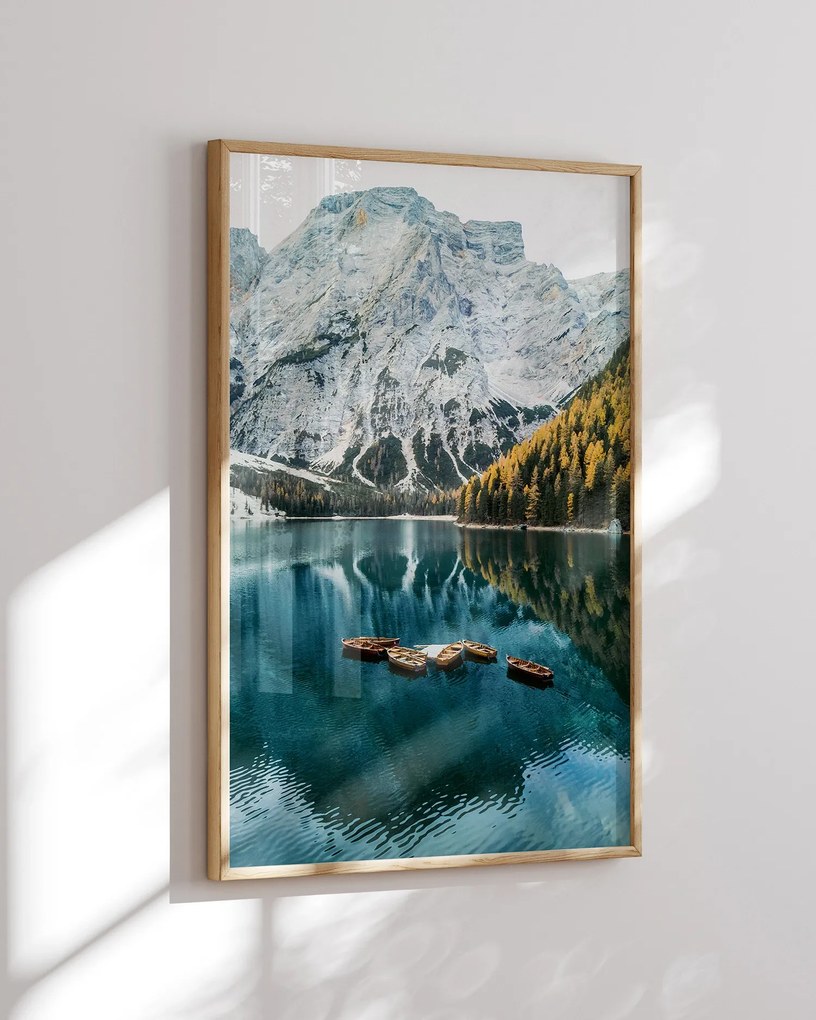 Oboustranný plakát Klidné Jezero / Horské Molo | 30 x 42 cm | DP351305