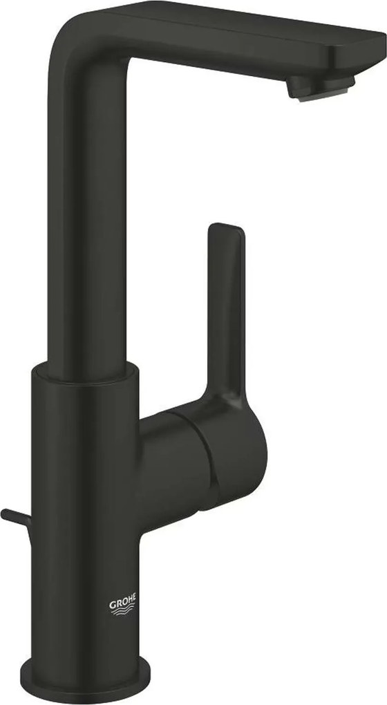 Grohe Lineare New - Umyvadlová baterie s výpustí, matná černá 232962431