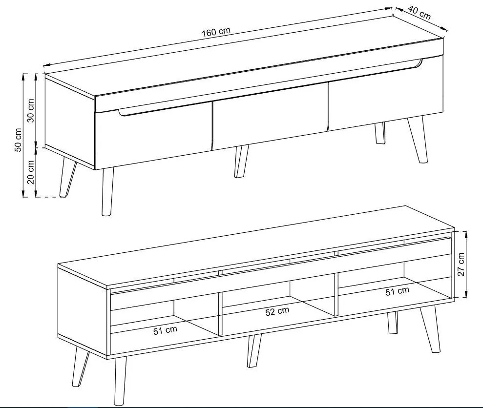 Obývací stěna Nordi | sestava A | artisan