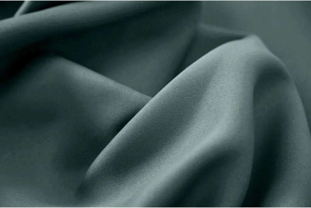 Tyrkysový závěs OXFORD 140x250 cm Zavěšení: Kovové kroužky