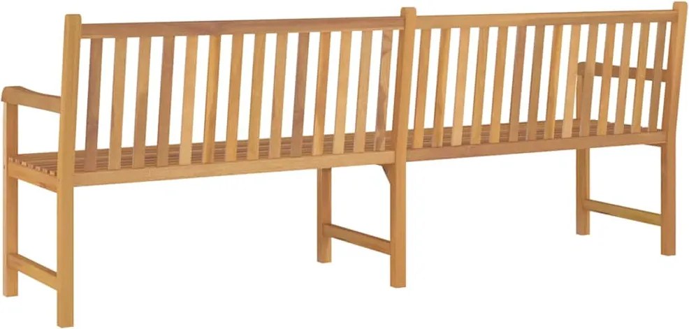 Zahradní lavice 228 cm masivní teakové dřevo 316624
