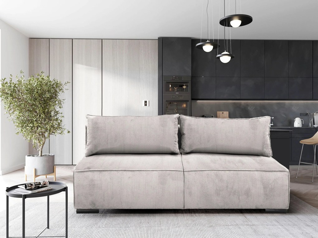XXXLutz ROZKLÁDACÍ POHOVKA, textil, béžová MID.YOU - Rozkládací pohovky - 001574006301