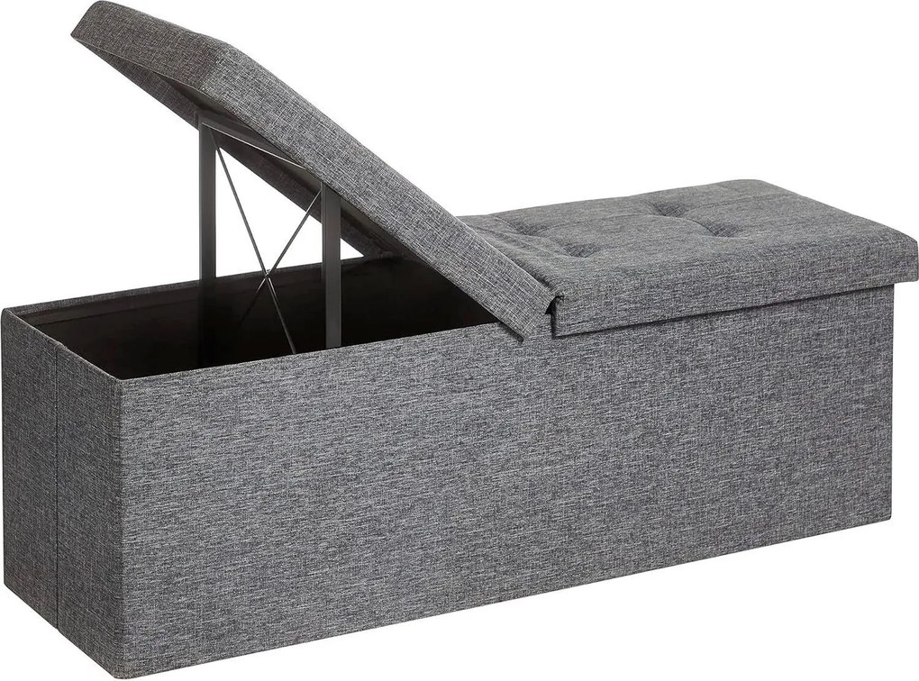 XXXLutz SEDACÍ BOX, textil, kompozitní dřevo, 110/38/38 cm - Taburety - 002543037510