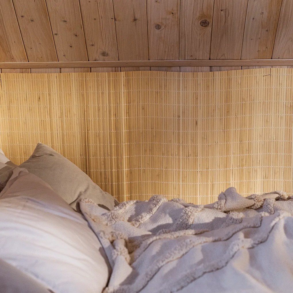 Vingo Bambusová rohož za postel přírodní Šířka rohože: 70 cm, Délka rohože: 300 cm