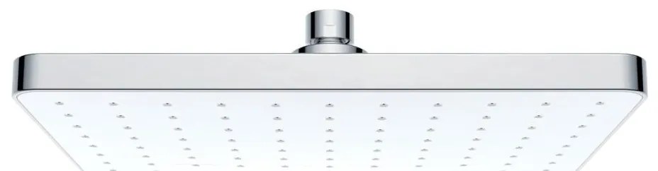 WENKO 24001100 - Sprchová hlavice AUTOMATIC CLEANING 25x17 cm lesk. chrom/bílá 24001100