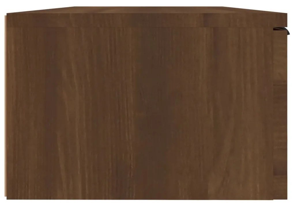 vidaXL Nástěnné skříňky 2 ks hnědý dub 68x30x20 cm kompozitní dřevo