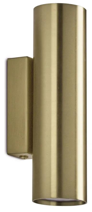 Exo 906A-G21X1A-47 nástěnné svítidlo Tania, zlaté, 2xGU10, 20,2cm, IP20