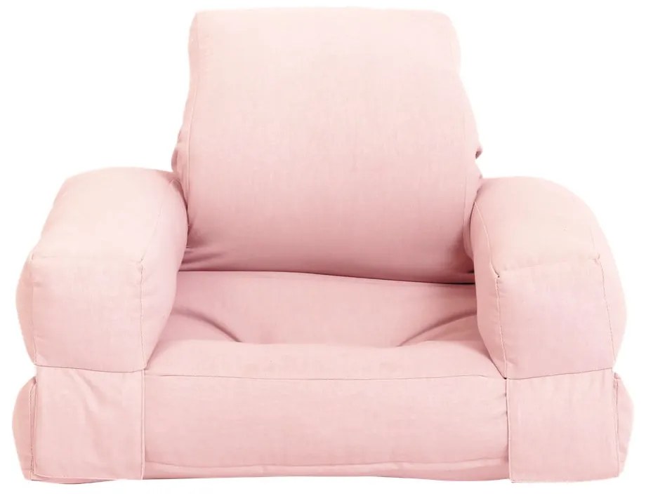 Růžové relaxační dětské křesílko Mini Hippo - Karup Design