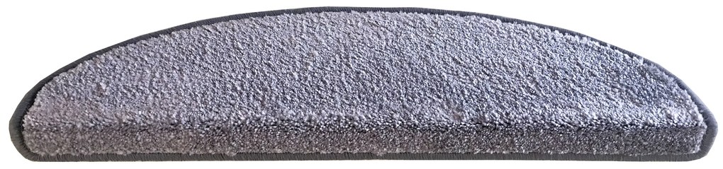 Vopi Nášlapy na schody Apollo Soft šedý půlkruh - 24x65 půlkruh (rozměr včetně ohybu)