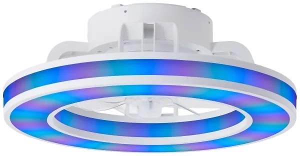 Brilliant - LED RGBW Stmívatelný stropní ventilátor MONDELLO LED/26W/230V + DO