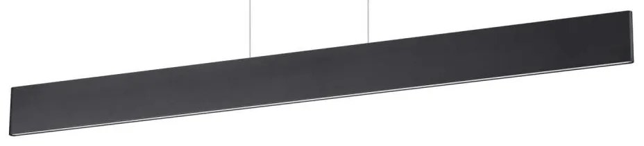 Ideal Lux - LED Lustr na lanku DESK LED/32W/230V 102,5 cm CRI 90 černá