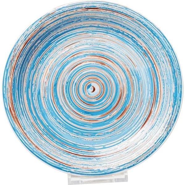 Talíř Swirl Blue O27cm