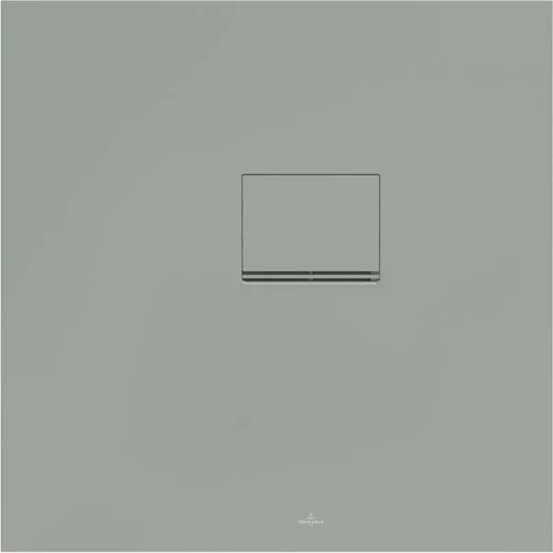 Villeroy & Boch Squaro Infinity - Sprchová vanička, 80x80 cm, Morning Green UDQ8080SQI1RV-R8
