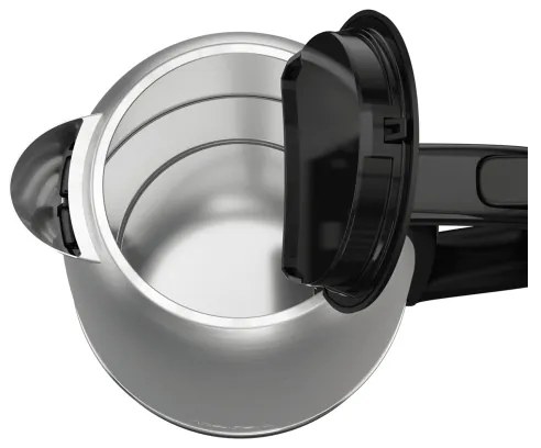Tefal - Rychlovarná konvice SUBITO 1,7l 2400W/230V nerez/černá