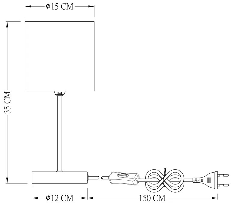 GLOBO SANNA 15585T Stolní lampa