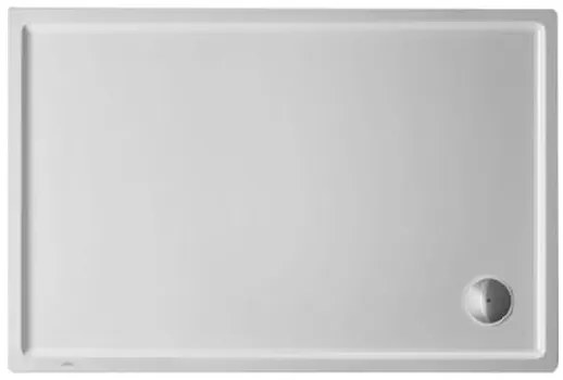Duravit Starck Slimline - Sprchová vanička 1200x1000x55 mm, bílá 720123000000000