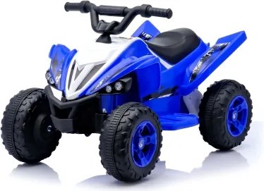 Aosom Dětské elektro-quad 12V, dvě rychlosti (vysoká/nízká) a vpřed/vzad, 85x55x55,3 cm, modrá