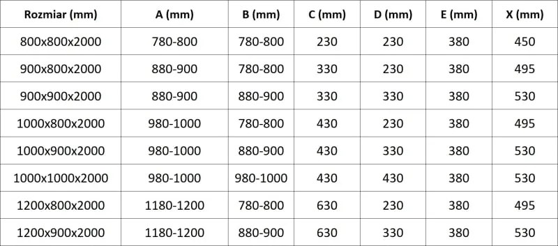 Mexen Exo sprchový kout asymetrický půlkruhový posuvný 90 x 80 cm, transparentní, chrom - 8132-090-080-01-00