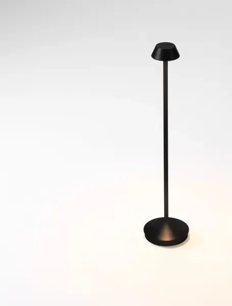 Venkovní stojací lampa Arion černá