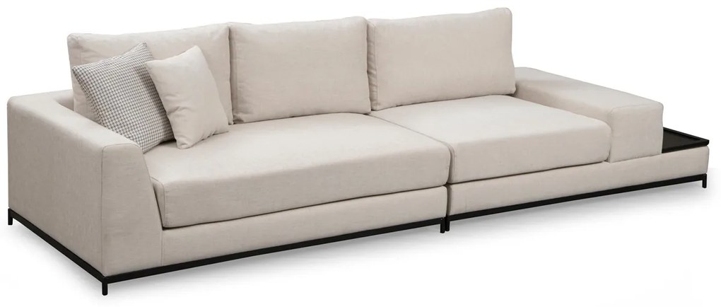 Designová sedačka Dashania 320 cm béžová