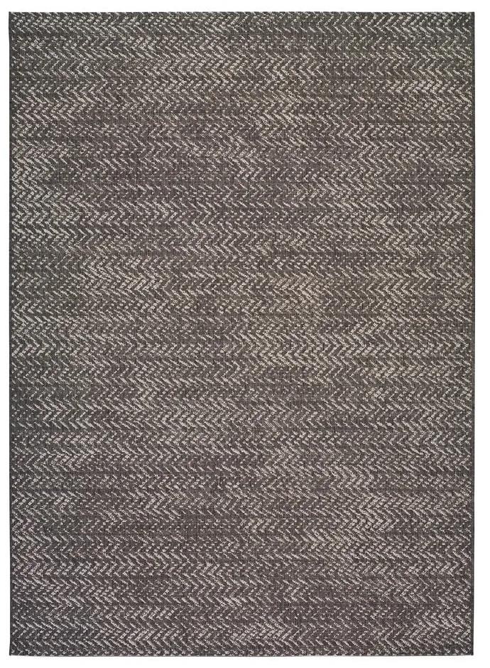 Antracitový venkovní koberec 60x110 cm Panama – Universal