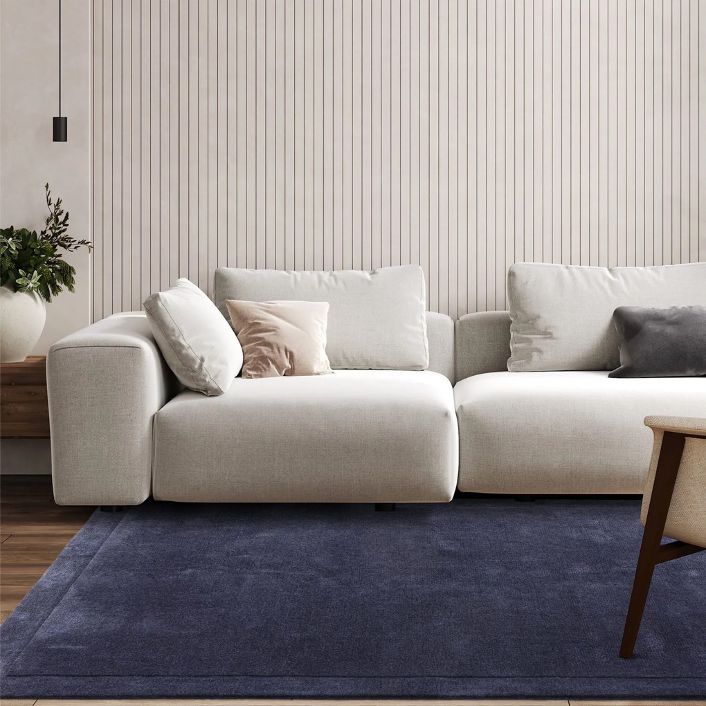 Tribeca Design Kusový koberec Eskimo Navy Rozměry: 160x230 cm