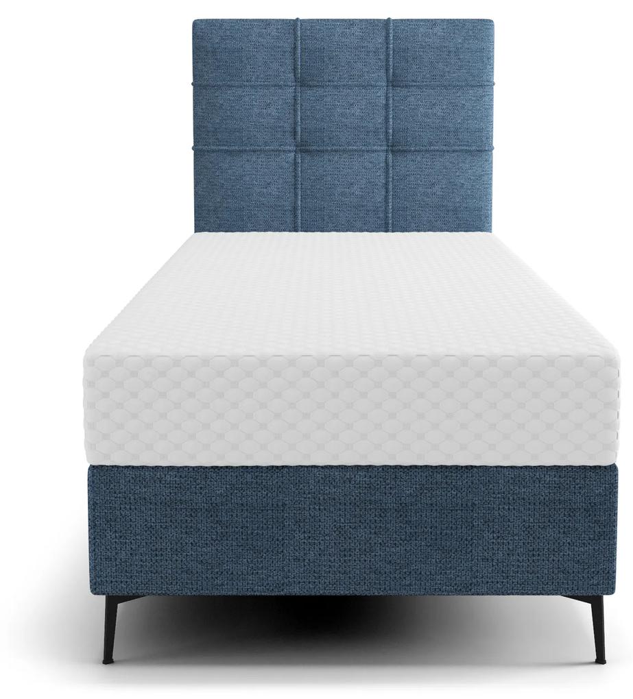 Jednolůžková postel 80 cm Infernus Comfort (modrá) (s roštem, bez úl. prostoru). 1082328