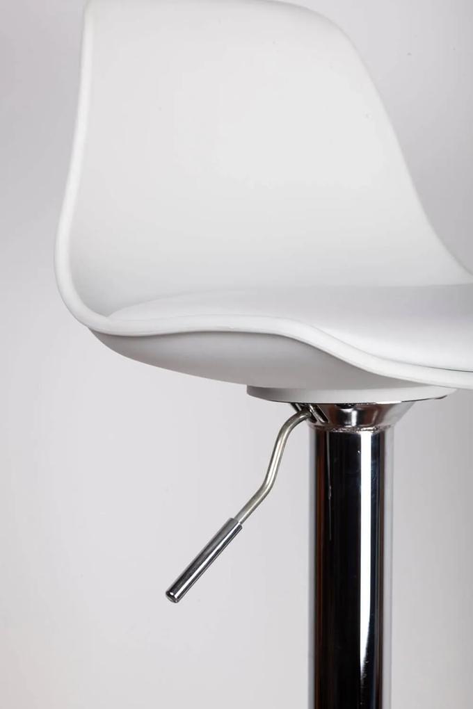 Barová židle lyen 84 cm bílá MUZZA
