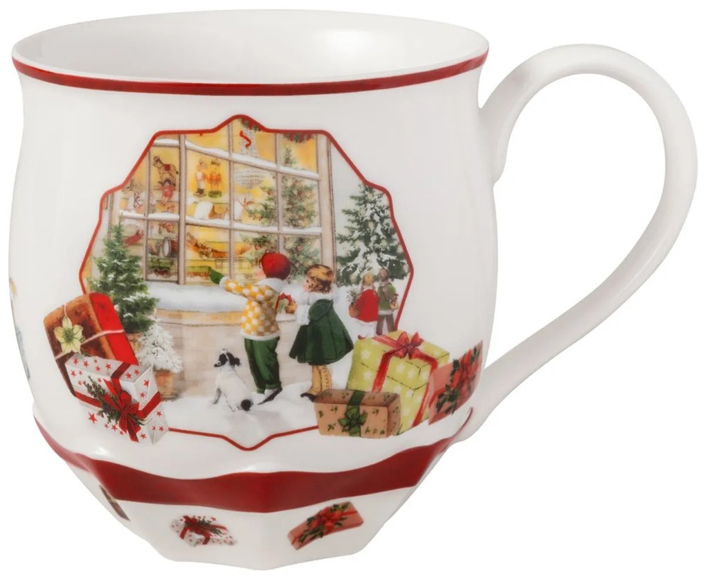 Villeroy & Boch Vánoční porcelánový hrnek Toy’s Fantasy, Hračkářství, 0,45 l 14-8332-4864