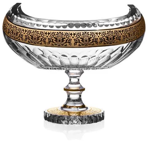 Bohemia Crystal Ručně broušená Gondola Romantic 205mm