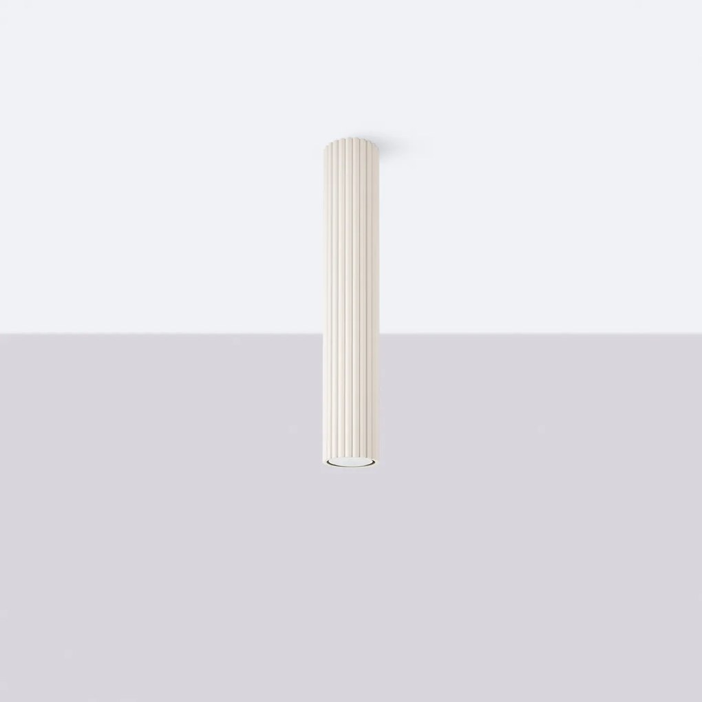 Sollux Lighting Stropní svítidlo KARBON 40 béžové