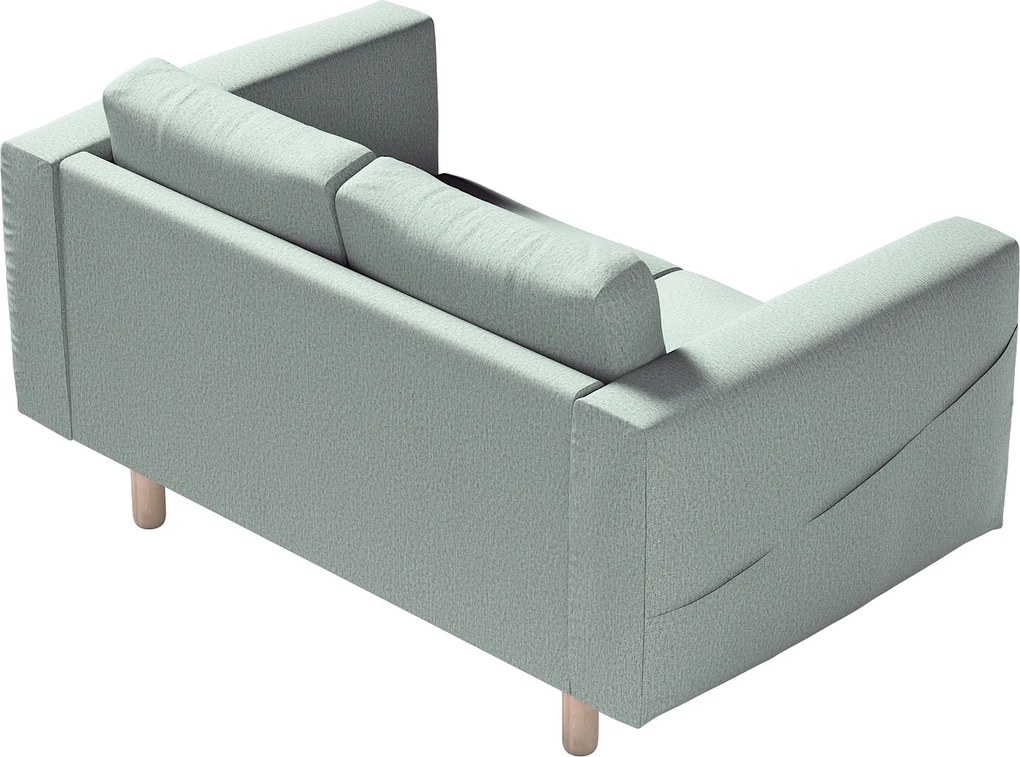 Potah na pohovku IKEA Norsborg 2-místná barva zelená látka pletený vzor