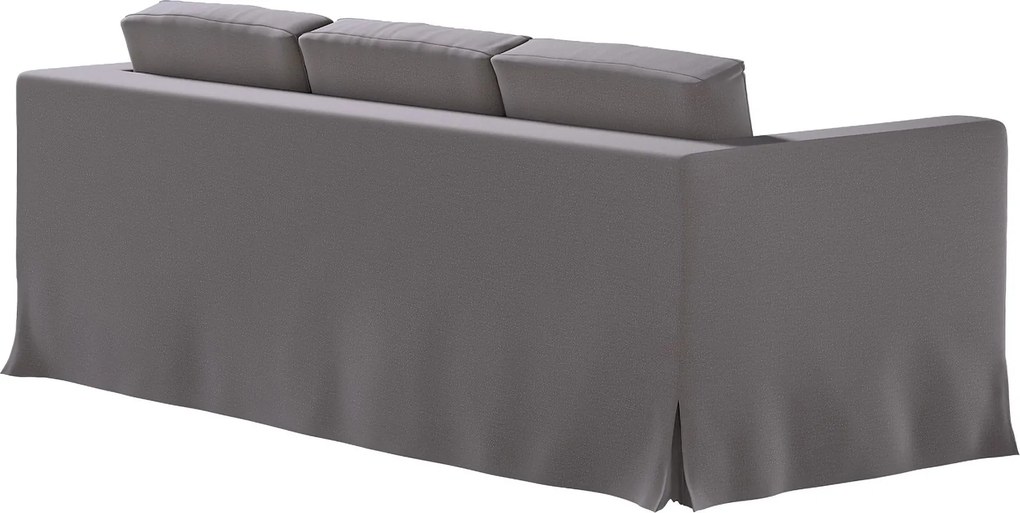 Potah na pohovku IKEA  Karlanda 3-místná nerozkládací, dlouhý barva hnědá látka sametová