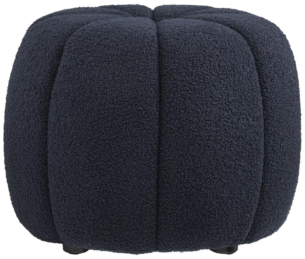 House Nordic Puf PAISLEY tmavě modrý