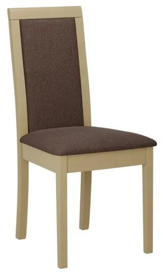 Čalouněná jídelní židle Heven IV, Barva dřeva: ořech, Potah: Soro 28