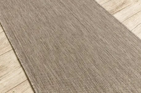 Běhoun SISAL FLOORLUX model 20433 taupe HLADKÝ