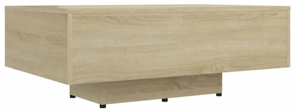 Konferenční stolek dub sonoma 85 x 55 x 31cm dřevotříska - Default Title