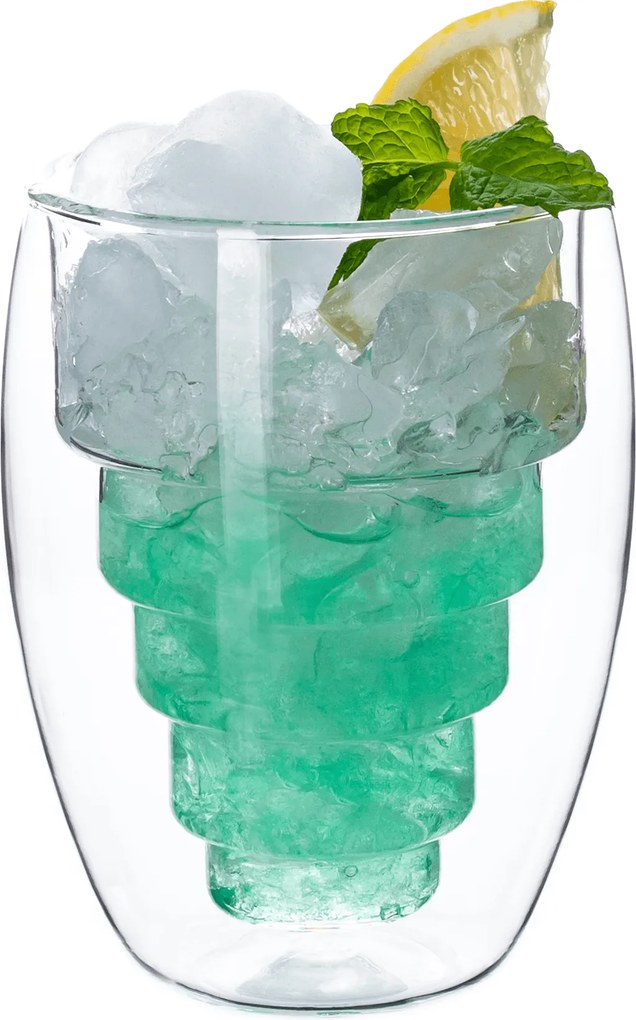 Termo sklenice, set 2 ks, 250 ml, HOTCOLD TYP 17