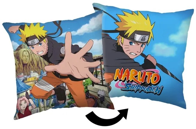 Jerry Fabrics polštářek Naruto 02 40x40 cm